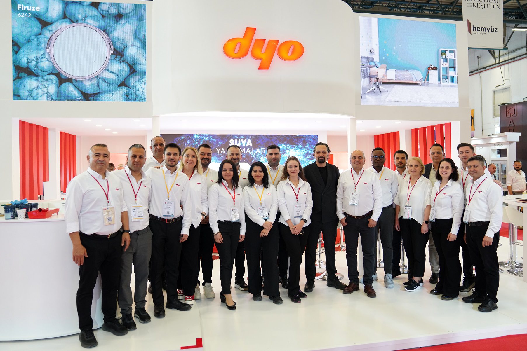 DYO Boya, Yenilikçi Ürünleri ve Etkileyici Deneyimlerle Yapı Fuarı'nda ...